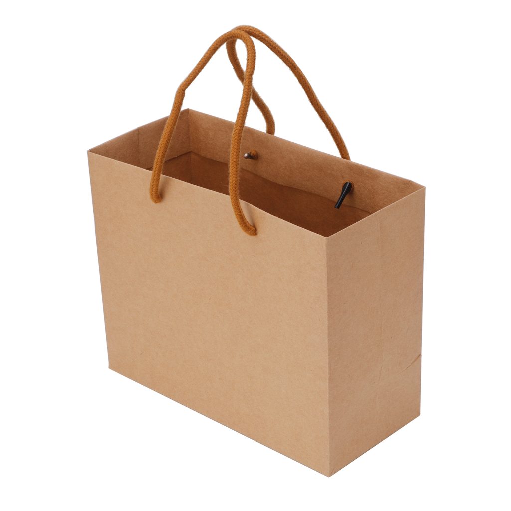 Paper Bags Wholesale Price | Kraft Brown Shopping Bags with Handles