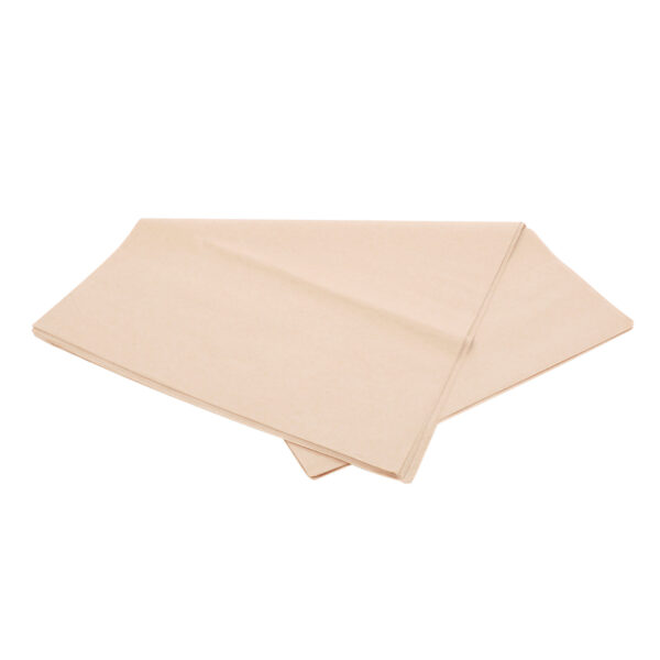 500 Sheets Acid Free Tissue Paper 500x750mm 17gsm Kraft - Stanley Packaging