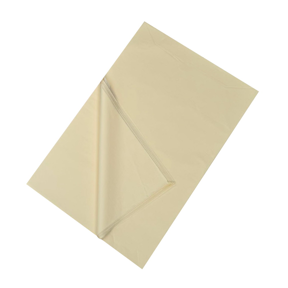 480 Sheets Acid Free Tissue Paper 500x750mm 17gsm Vanilla - Stanley ...
