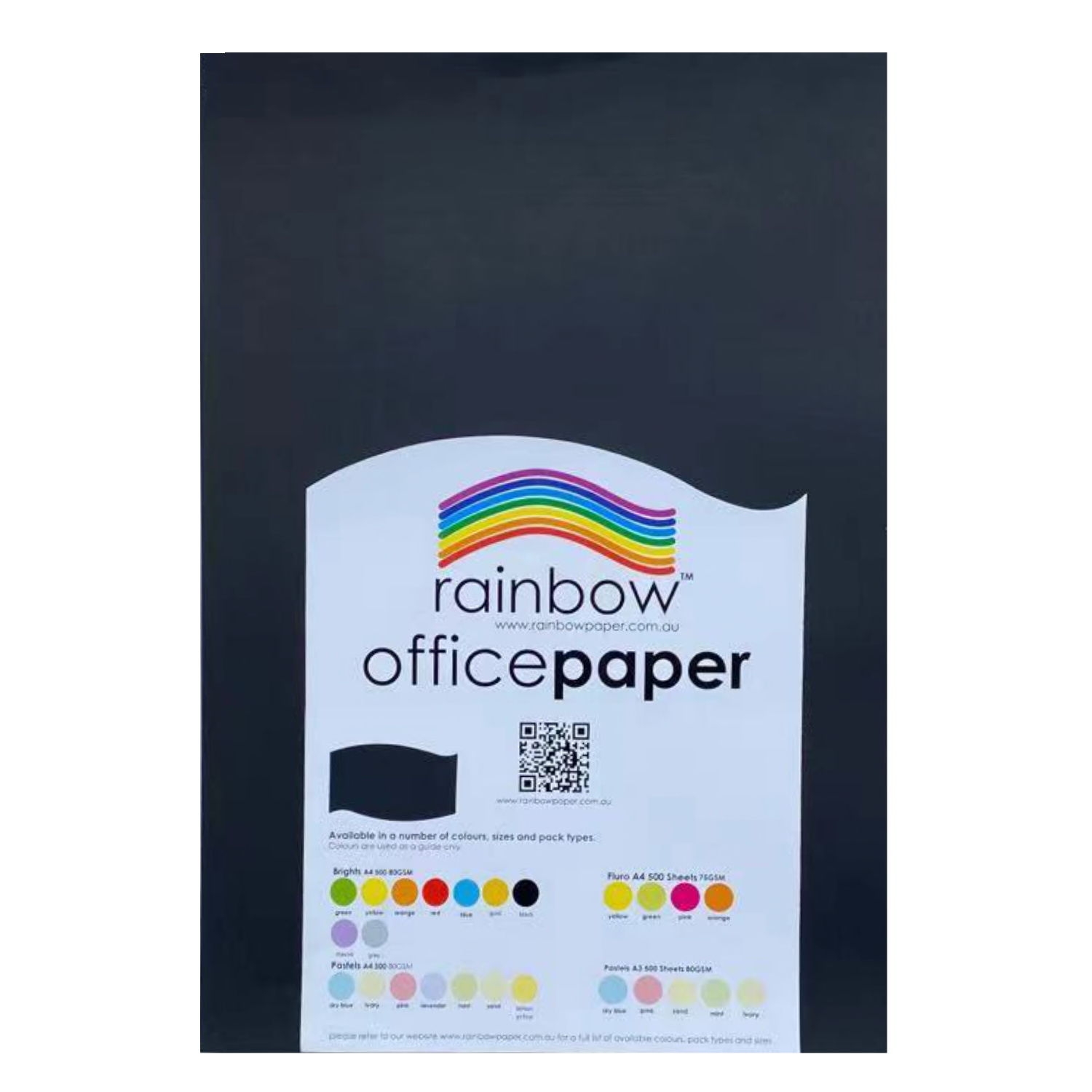 A3 Office Paper 80GSM 100 Sheets Assorted - Stanley Packaging