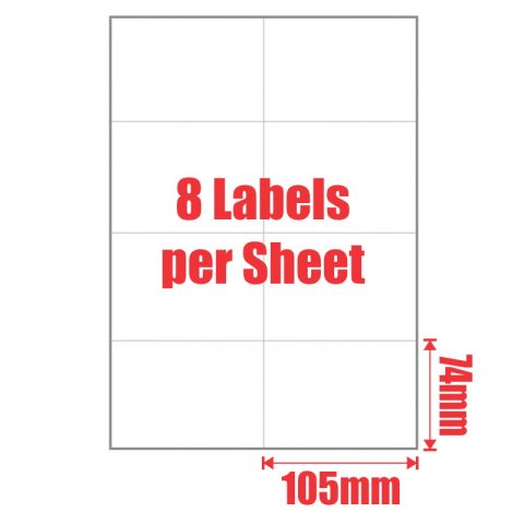 A4 Adhesive Labels | Buy Printable Sticker Paper Australia
