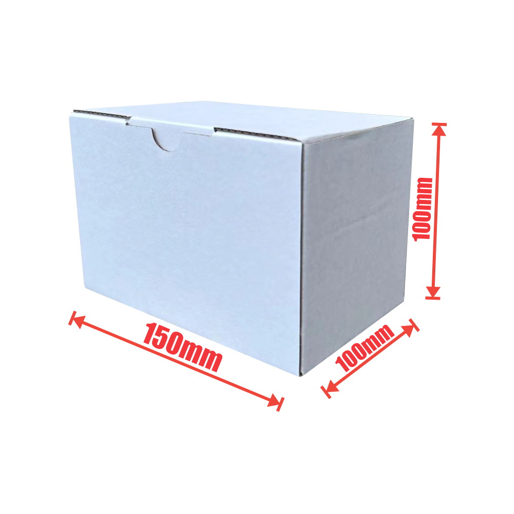 Buy 100pcs 150 X 100 X 100mm Diecut Mailing Box White Online Australia ...