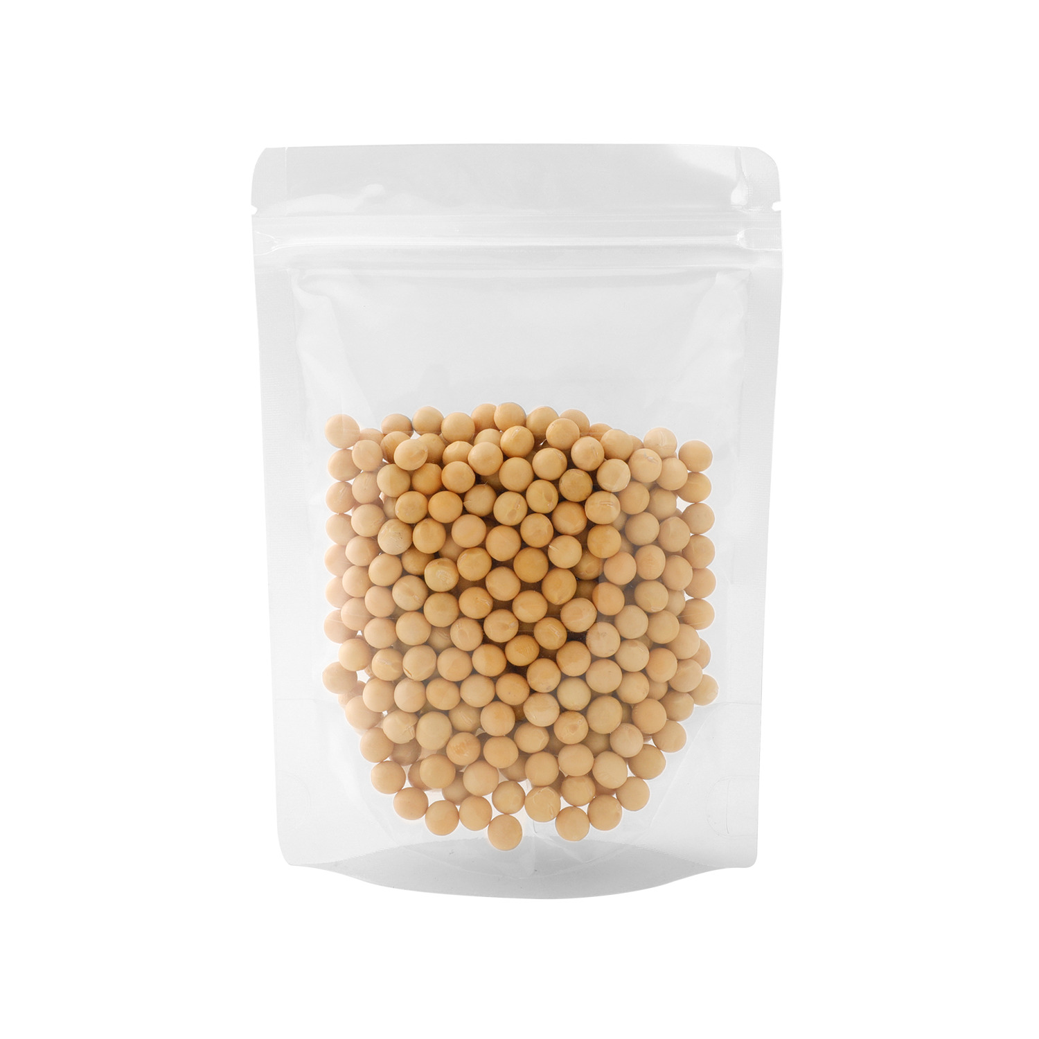 500x Clear Stand Up Pouches Zipper Bag 120x170mm 130um - Stanley Packaging