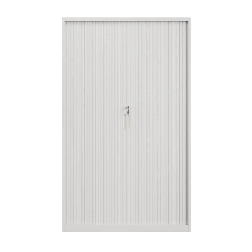 Steel Tambour Storage Box White Cupboard 2000x1200x473mm - Stanley ...
