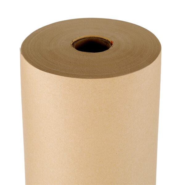 600mm x 400m 50GSM Post-consumer Recycled Brown Kraft Paper Roll ...