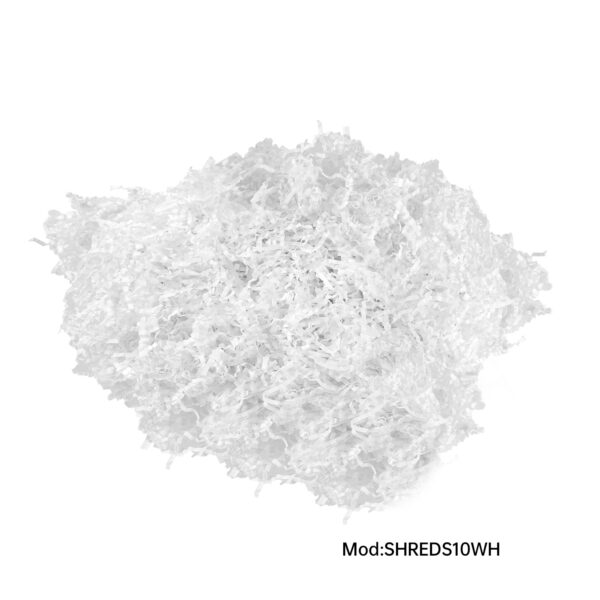 Shredded Paper Shreds Filler Crinkle Cut White 10KG - Stanley Packaging