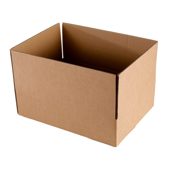395x295x95mm Regular Slotted Cardboard Mailing Box Brown 25pcs ...